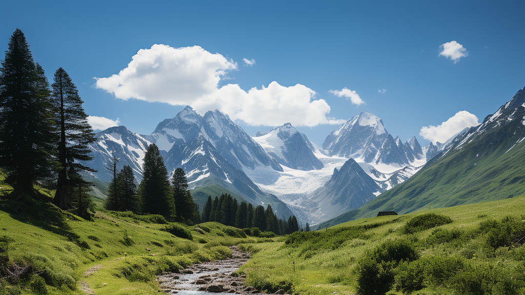 Discover the mystical beauty of the Tien-Shan mountains.
